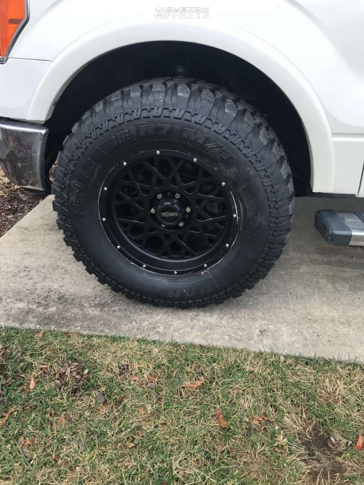 2012 Ford F-150 with 18x9 -12 Vision Rocker and 35/12.5R18 RBP Repulsor ...