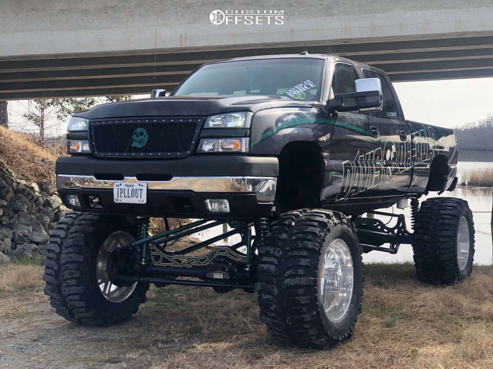 2003 Chevrolet Silverado 2500 HD with 24x16 -101 American Force Shift ...