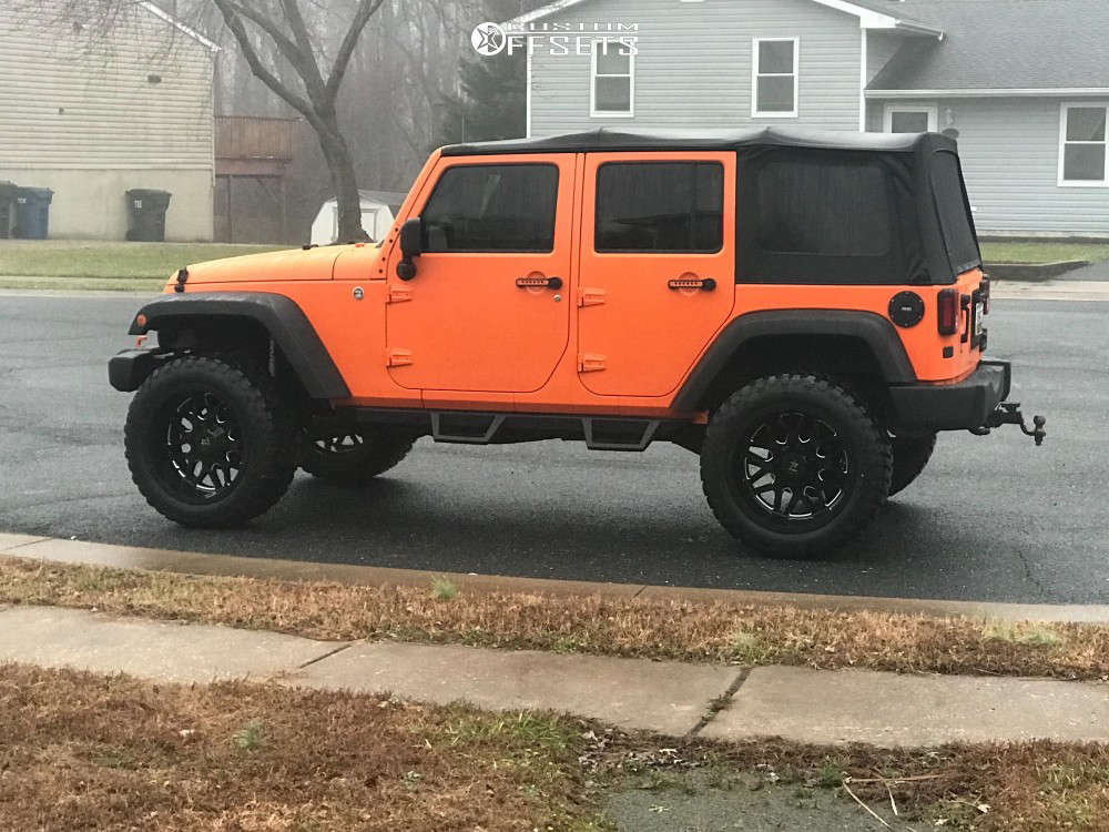 2012 Jeep Wrangler JK with 22x12 -44 RBP 73r and 35/12.5R22 Ironman All ...