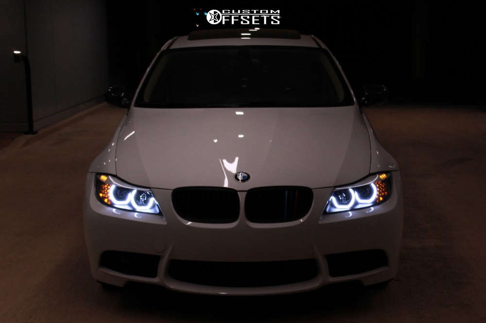 2011 BMW 328i XDrive with 18x9 35 MSW Type 25 and 245/40R18 General G ...