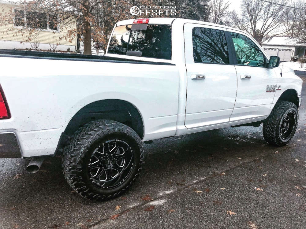2017 Ram 2500 with 20x12 -44 Hostile Havoc and 35/12.5R20 Atturo Trail ...