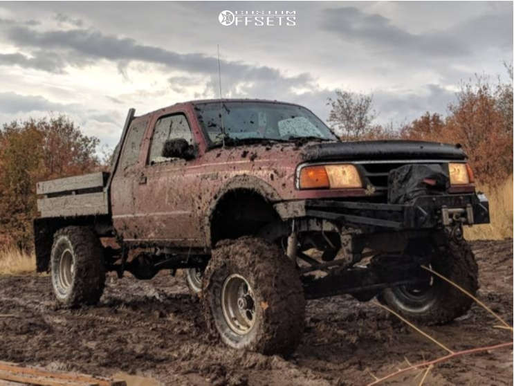 1997 Ford Ranger with 15x8 -38 Centerline Champ 500 and 35/12.5R15 ...