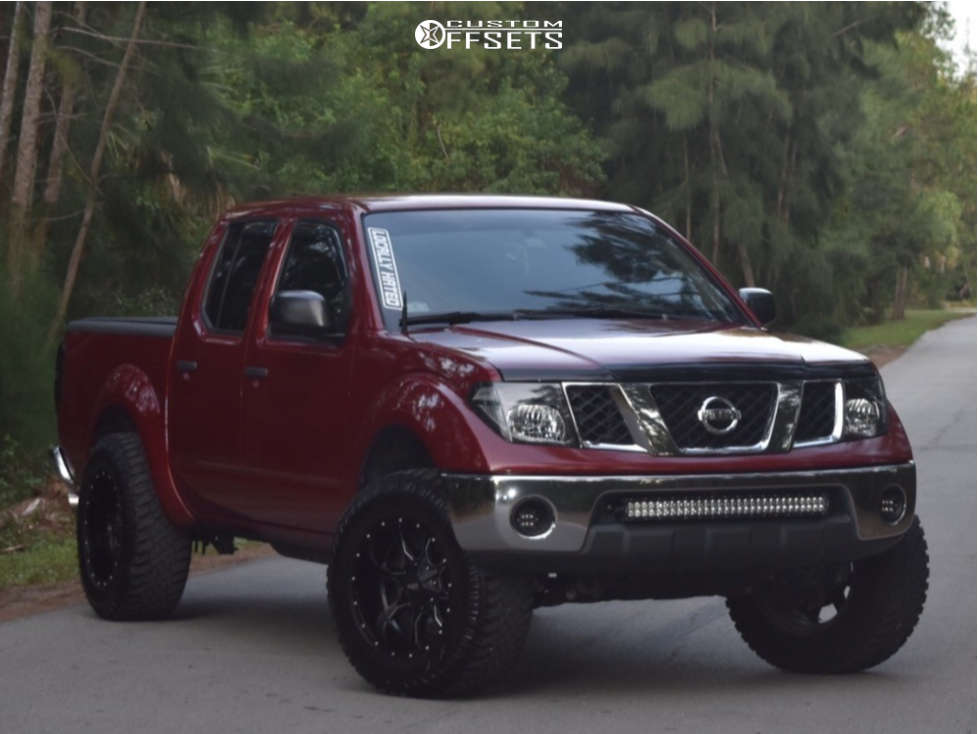 2006 Nissan Frontier with 18x10 -24 Moto Metal Mo970 and 285/65R18 ...