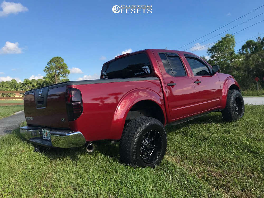 2006 Nissan Frontier with 18x10 -24 Moto Metal Mo970 and 285/65R18 ...