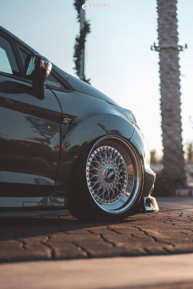 2016 Ford Fiesta with 17x8.5 27 BBS Rs and 205/40R17 Accelera Phi and ...