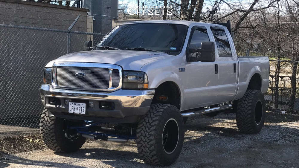 2002 Ford F-250 Super Duty with 20x12 -51 Vision Cannibal and 38/15 ...