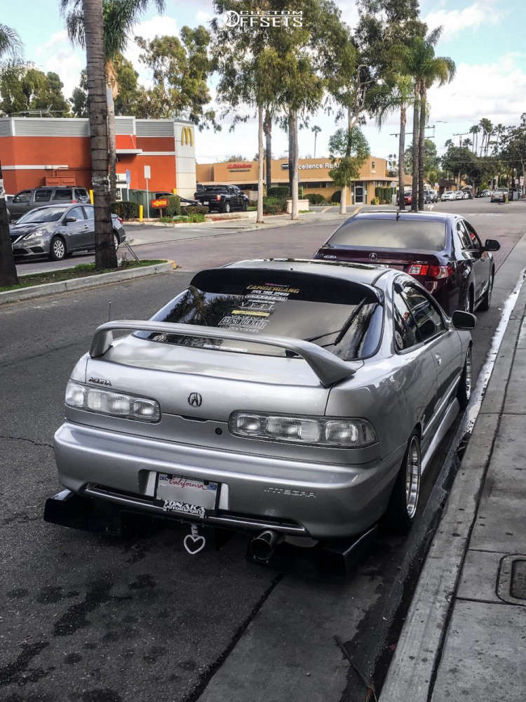 2000 Acura Integra with 15x8 17 Whistler Kr1 and 195/50R15 Federal ...