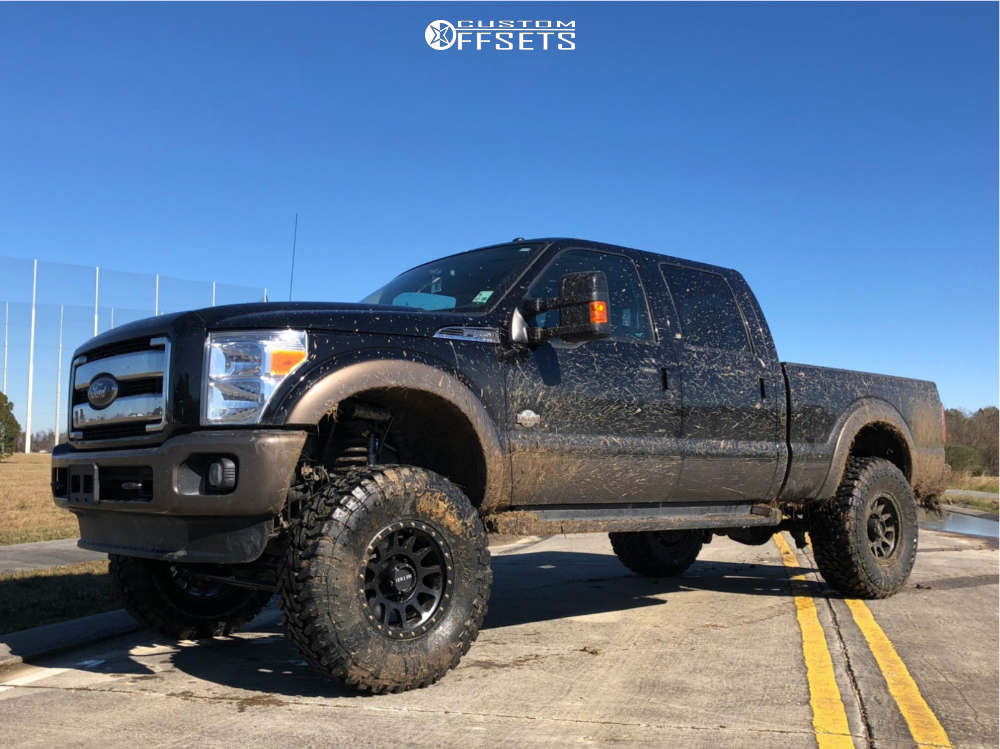 2016 Ford F-250 Super Duty with 18x9 -12 Method Nv and 38/13.5R18 Toyo ...