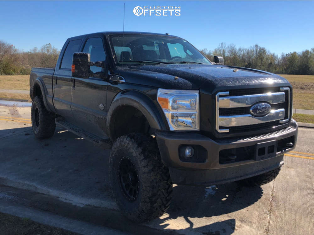2016 Ford F-250 Super Duty with 18x9 -12 Method Nv and 38/13.5R18 Toyo ...