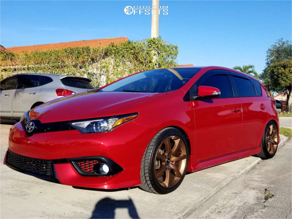 2016 Scion IM with 18x8 30 OEM Wheels and 225/40R18 Nitto Nt555r and ...
