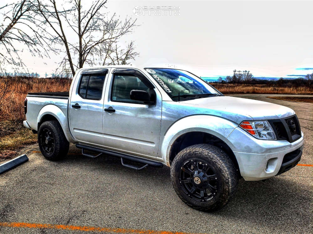 2012 Nissan Frontier with 18x9 -12 Anthem Off-Road Defender and 265 ...