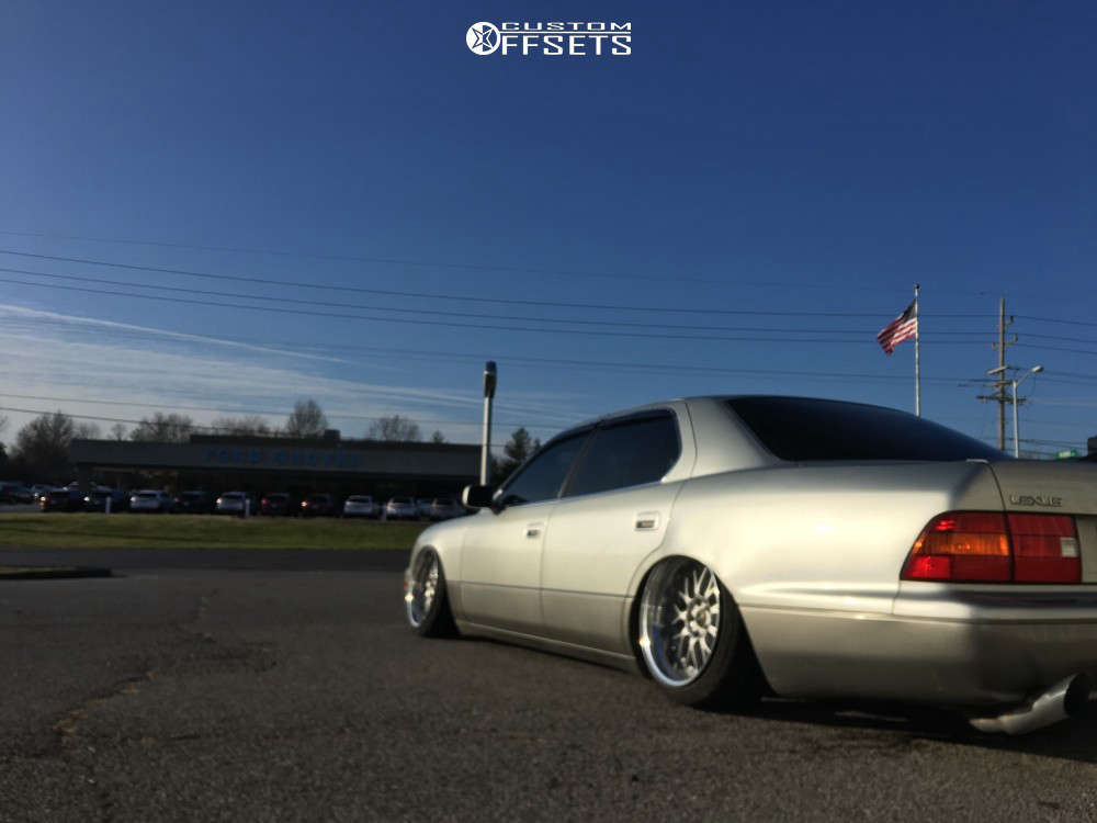 2000 Lexus LS400 with 18x10 -13 Weds Erm and 225/35R18 Achilles Atr ...