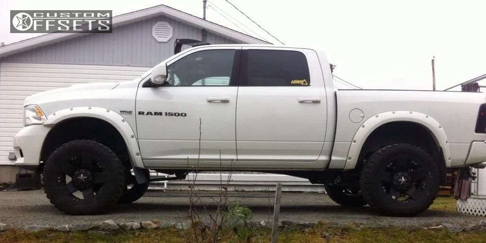 2012 Ram 1500 with 20x10 -24 XD Rockstar and 35/12.5R20 Pro Comp Xtreme ...