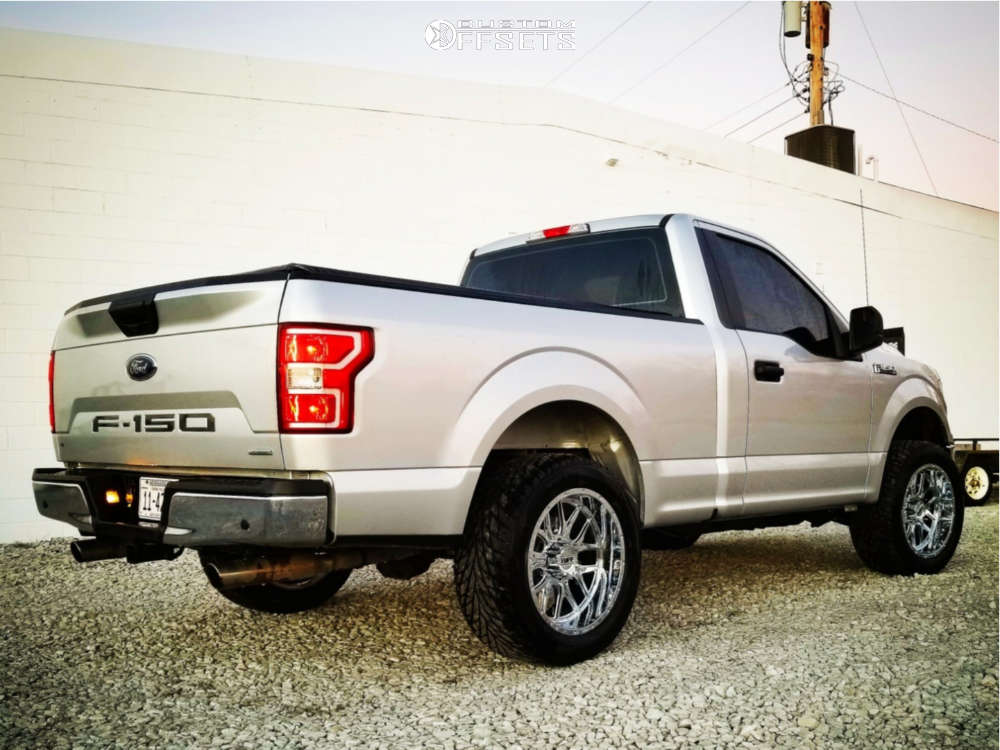 2018 Ford F-150 with 20x10 -19 Tuff T23 and 305/50R20 Toyo Tires Proxes ...