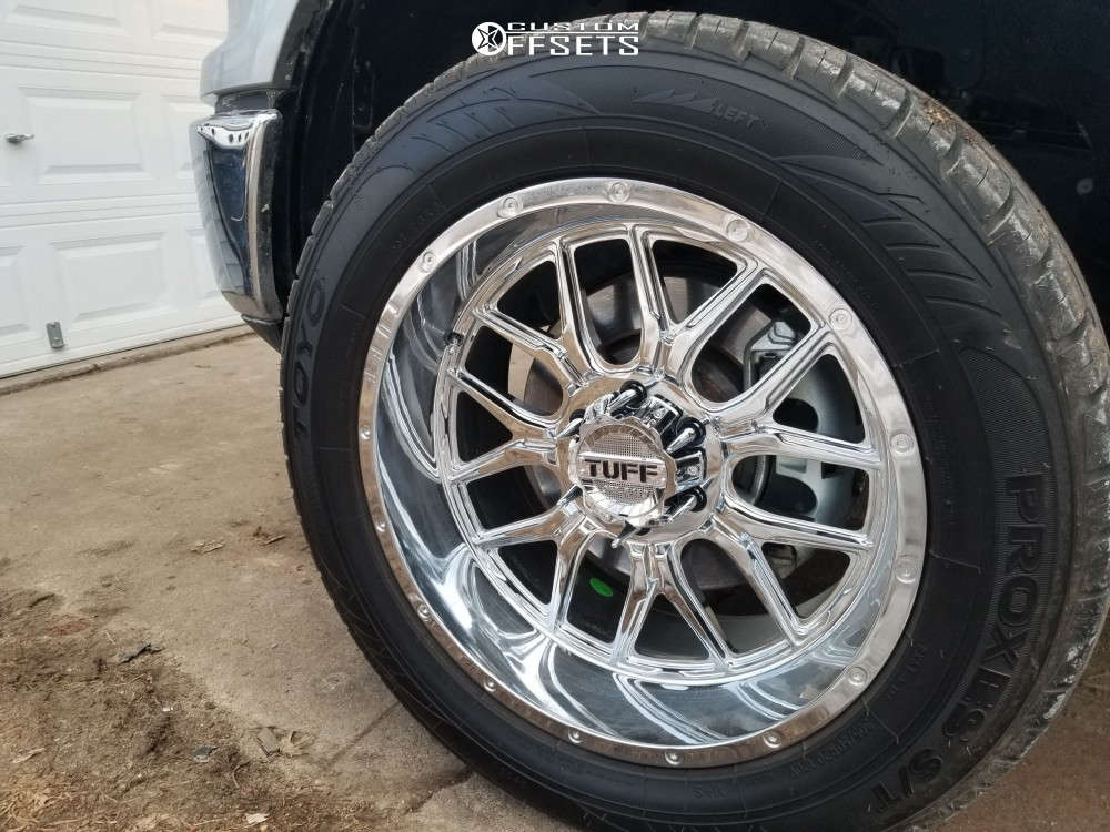 2018 Ford F-150 with 20x10 -19 Tuff T23 and 305/50R20 Toyo Tires Proxes ...