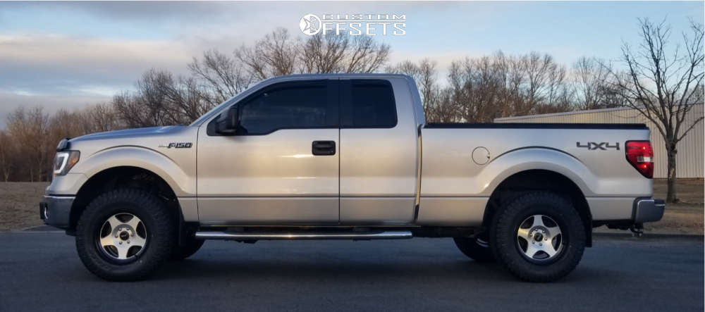 2010 Ford F-150 with 18x9 0 American Racing Ar923 and 33/12.5R18 Atturo ...