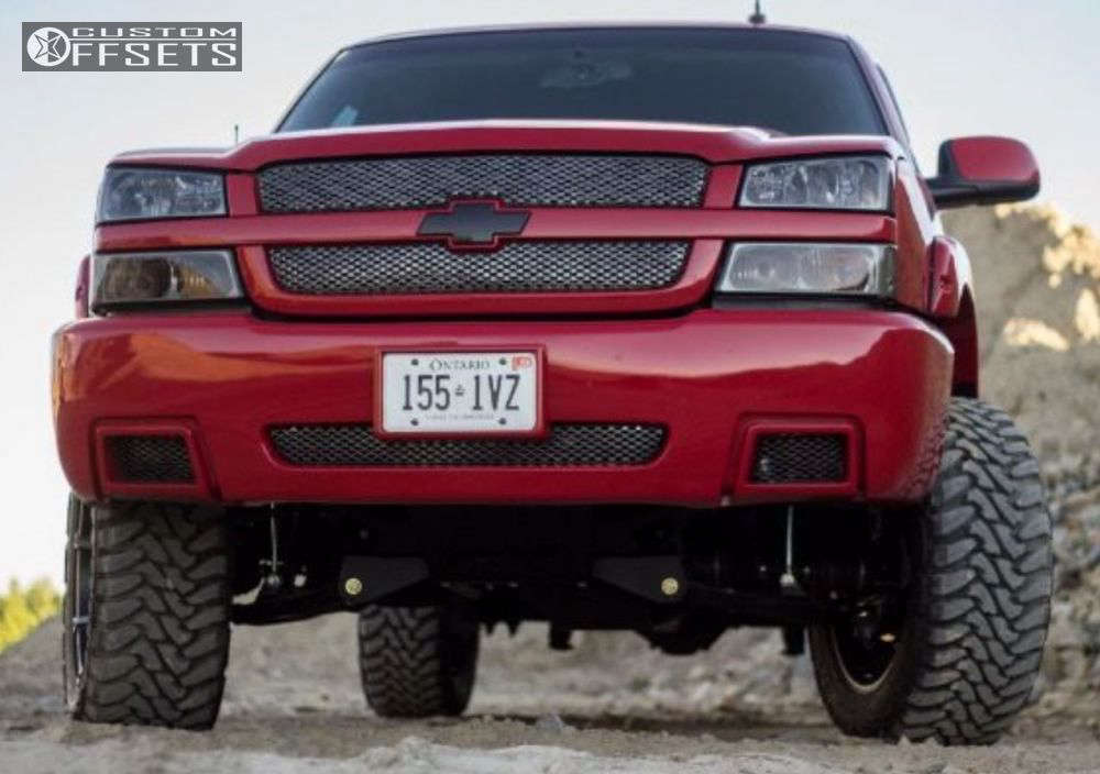 2003 Chevrolet Silverado 1500 with 20x10 -24 Fuel Coupler and 33/12 ...