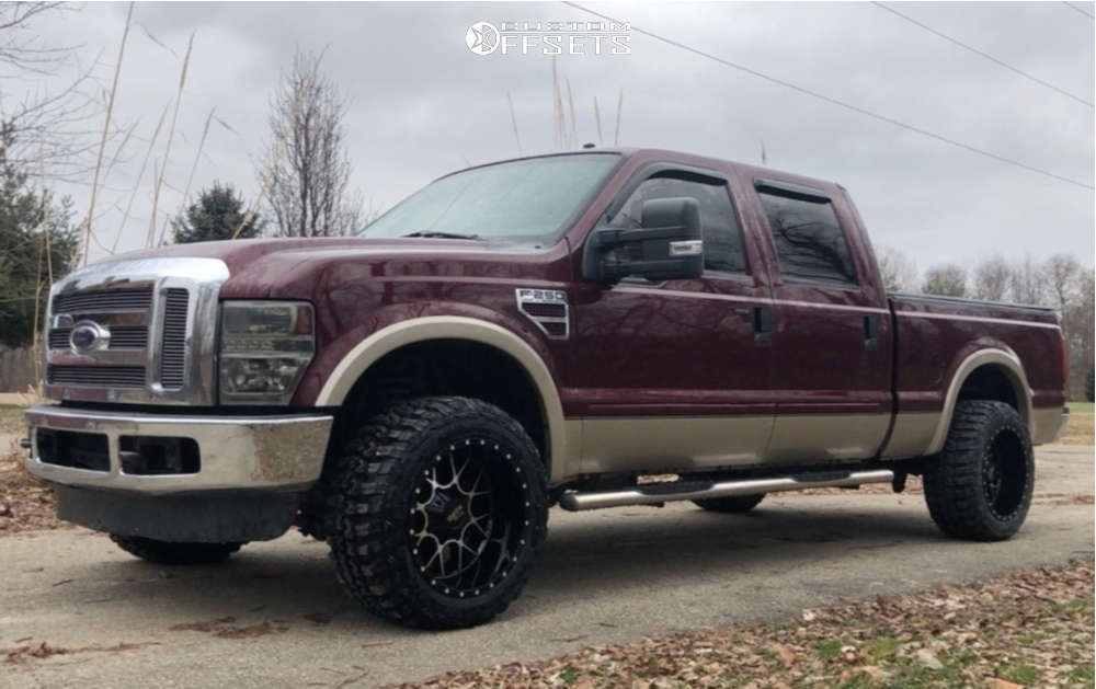 2008 Ford F-250 Super Duty with 20x12 -44 Moto Metal MO986 and 33/12 ...