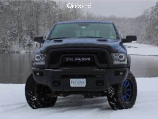 2017 Ram 1500 with 20x10 -18 Fuel Hardline and 35/12.5R20 Nitto Ridge ...