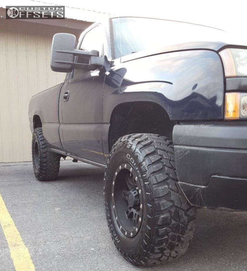 2005 Chevrolet Silverado 1500 with 17x9 -6 Pro Comp Series 31 and 295 ...