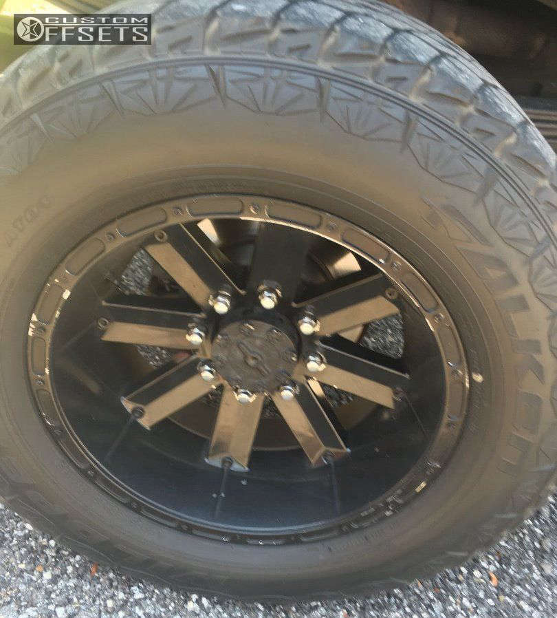 2003 Ford F-250 Super Duty with 20x10 24 Driv Blitz and 35/12.5R20 ...