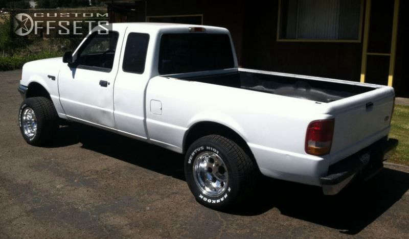 1994 Ford Ranger with 15x10 -46 Pro Comp 1069 and 26/12.5R15 Hankook ...