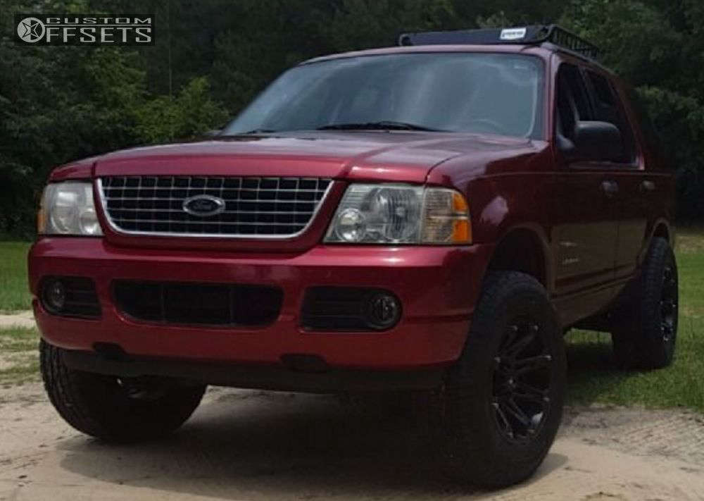 2004 Ford Explorer with 17x9 -12 Ballistic Jester and 265/70R17 Nitto ...