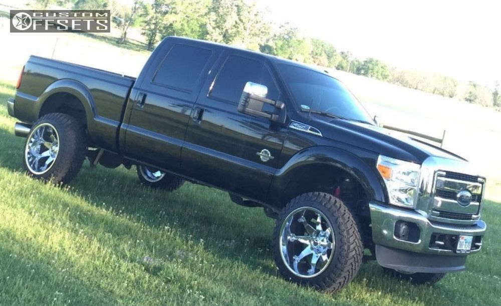 2012 Ford F-250 Super Duty with 22x14 -76 Fuel Octane and 35/12.5R22 ...