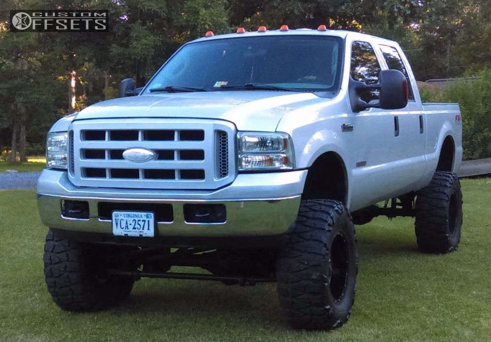 2007 Ford F-250 Super Duty with 18x10 -24 Moto Metal MO970 and 37/13 ...