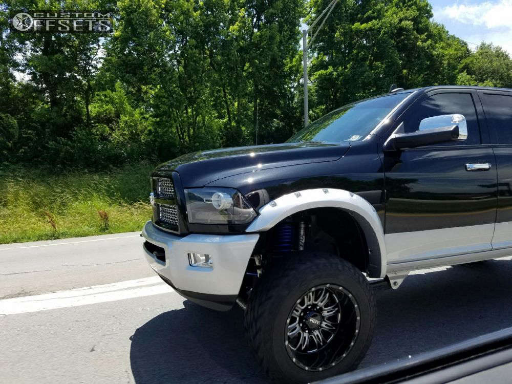 2015 Ram 2500 with 20x12 -44 Ultra Predator II and 35/13.5R20 Fuel Mud ...