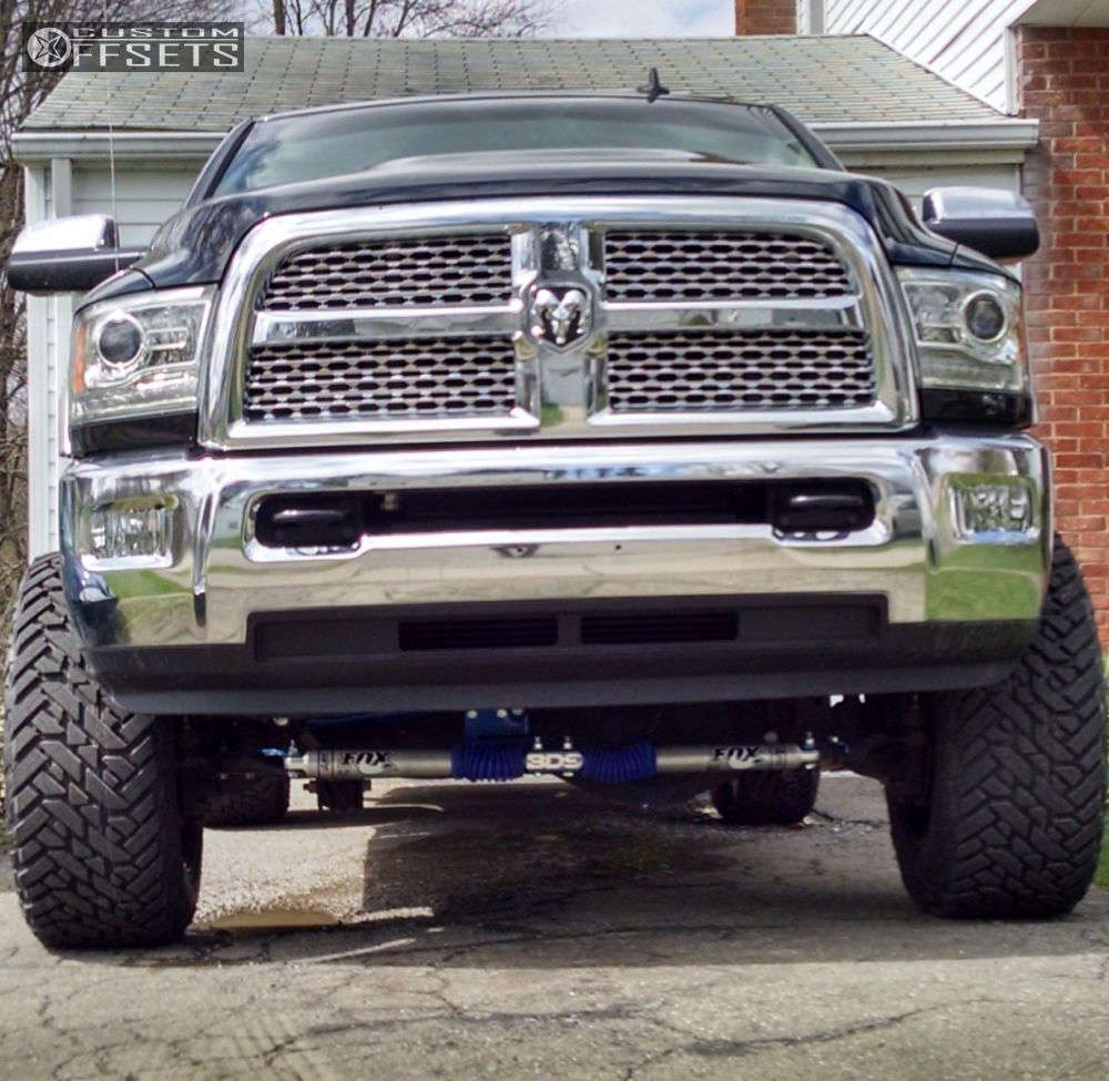 2015 Ram 2500 with 20x12 -44 Ultra Predator II and 35/13.5R20 Fuel Mud ...