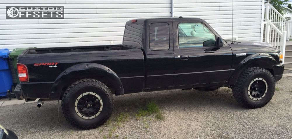 2010 Ford Ranger with 16x8 0 American Racing ATX 186 and 285/75R16 ...