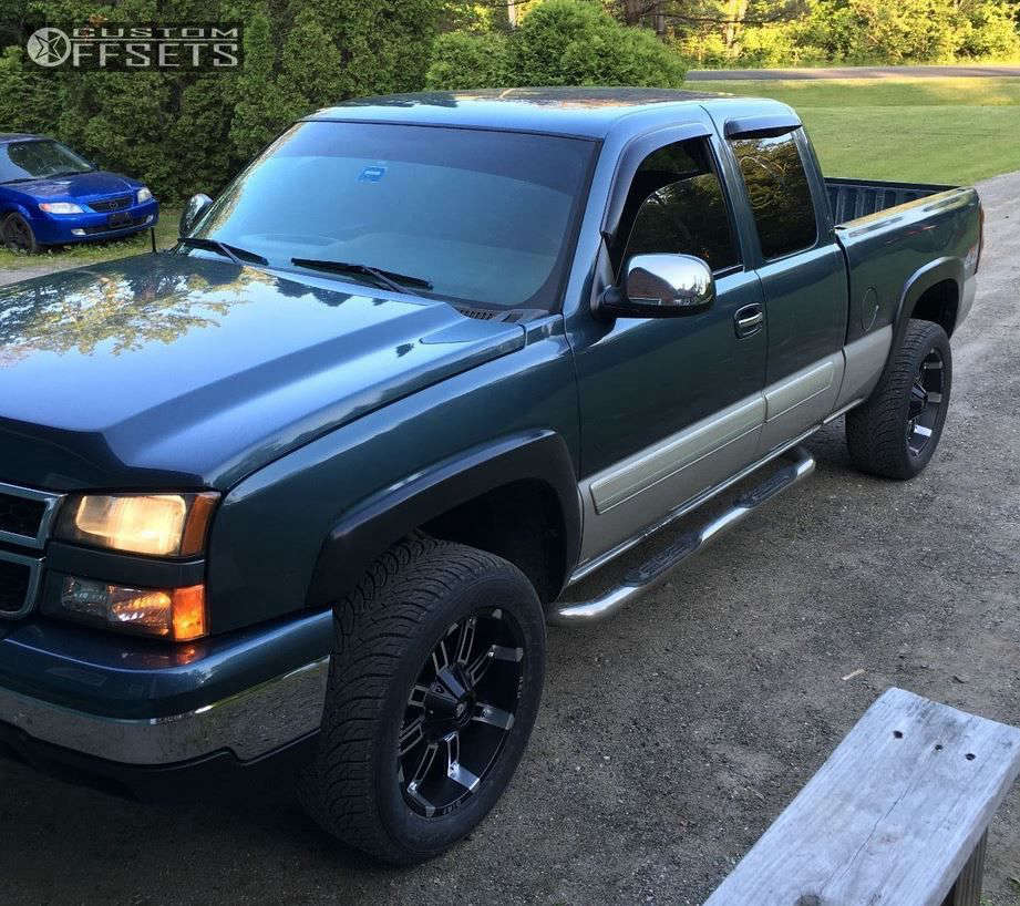 2006 Chevrolet Silverado 1500 with 20x9 -12 Red Dirt Road Thunder and ...