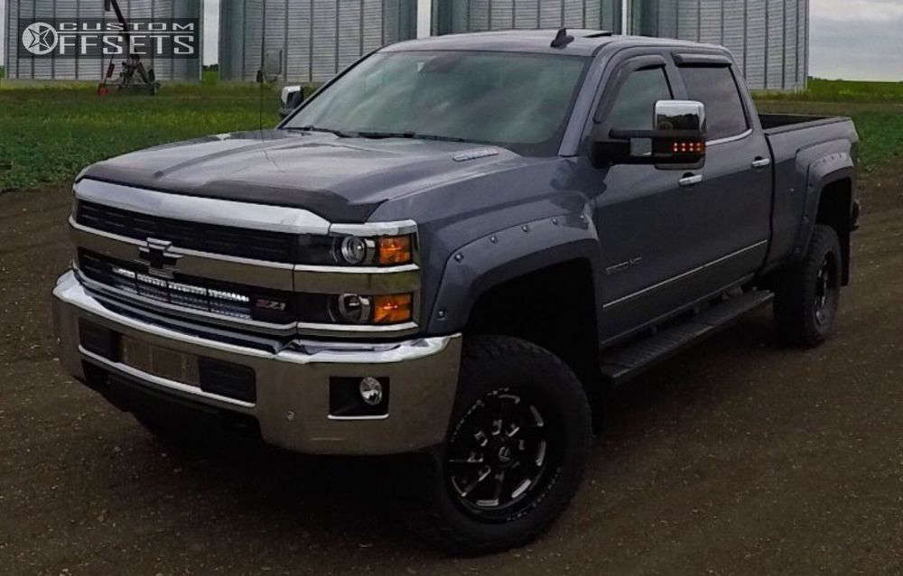 2016 Chevrolet Silverado 2500 HD with 20x9 1 Fuel Turbo and 275/65R20 ...