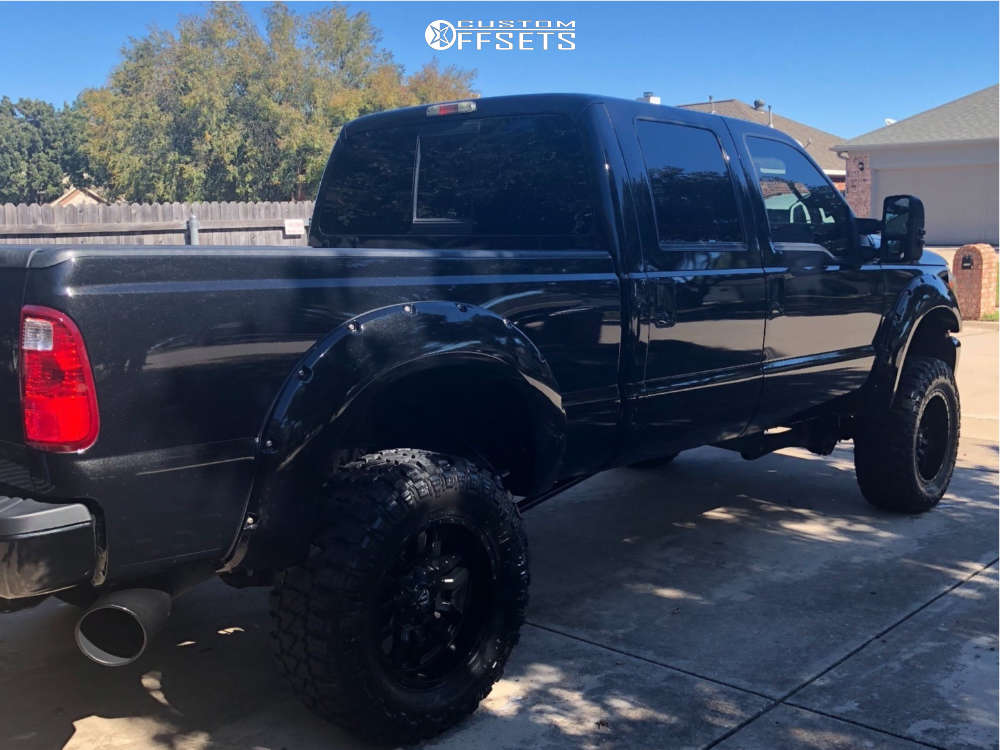 2012 Ford F-250 Super Duty with 20x10 -18 Fuel Sledge and 37/13.5R20 ...