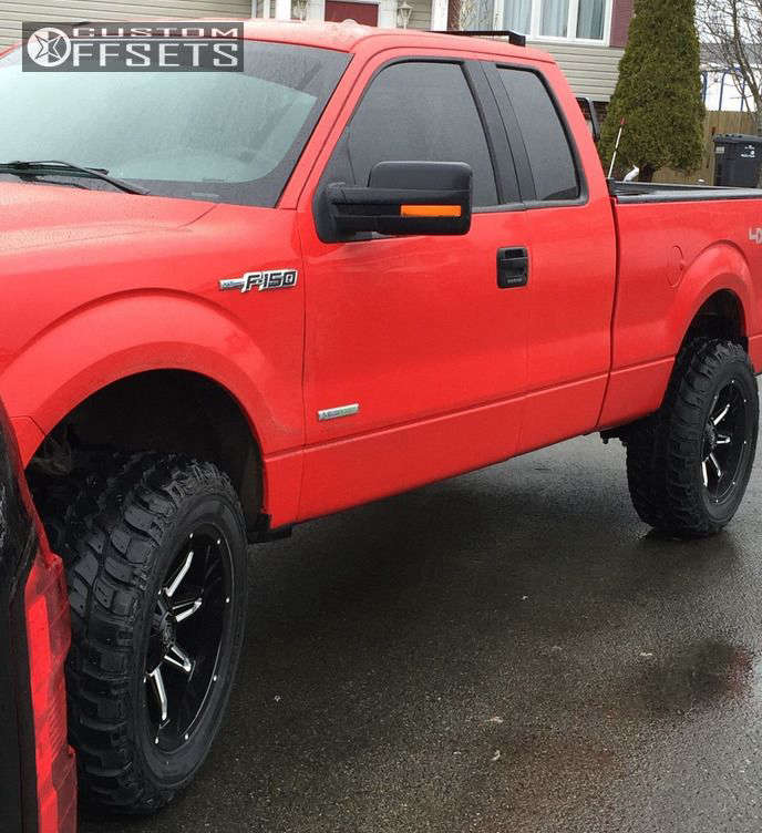 2014 Ford F-150 with 20x10 -25 Mayhem Rampage and 35/12.5R20 Hercules ...