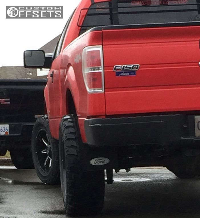 2014 Ford F-150 with 20x10 -25 Mayhem Rampage and 35/12.5R20 Hercules ...