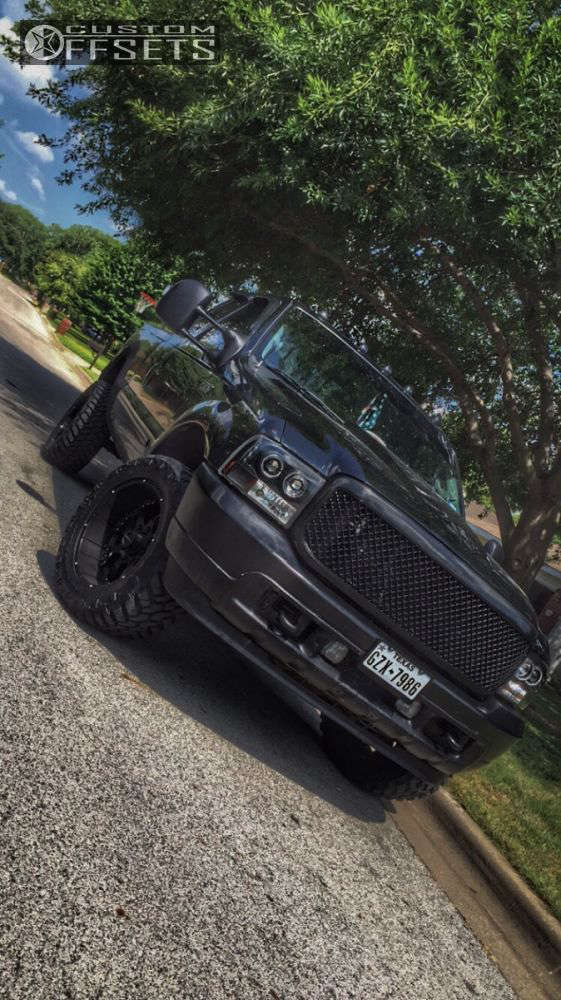 2003 Ford F-350 Super Duty with 20x10 -25 2Crave Nx-1 and 295/55R20 ...