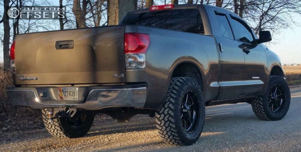 2008 Toyota Tundra with 20x9 12 Vision Arc and 295/60R20 Nitto Trail ...