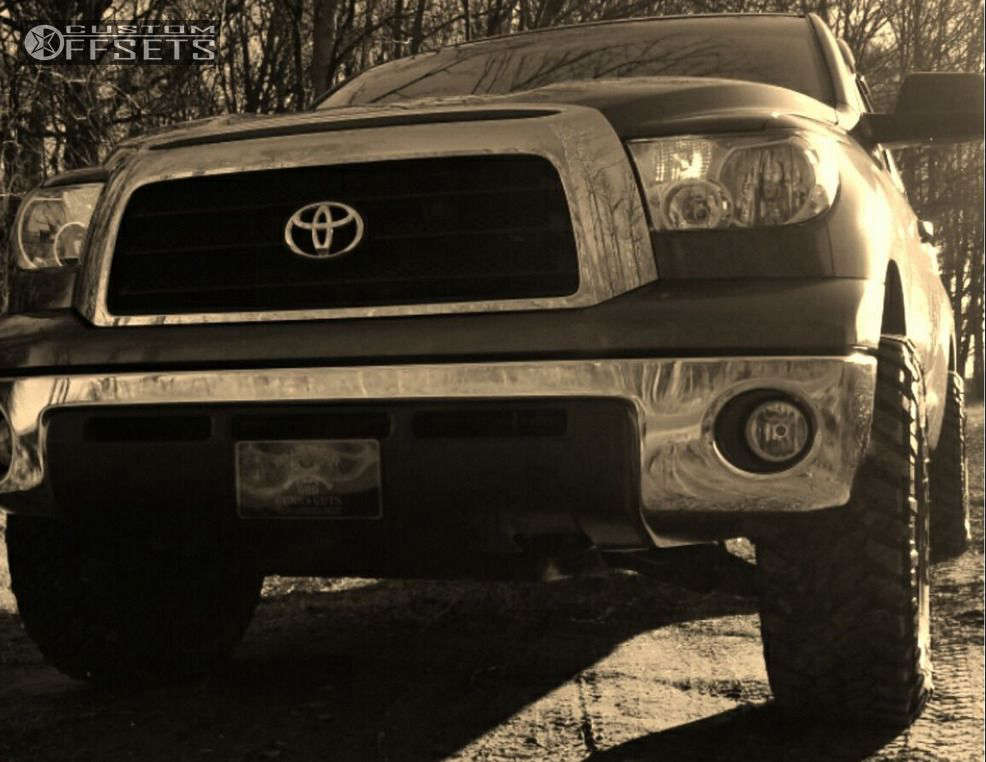 2008 Toyota Tundra with 20x9 12 Vision Arc and 295/60R20 Nitto Trail ...