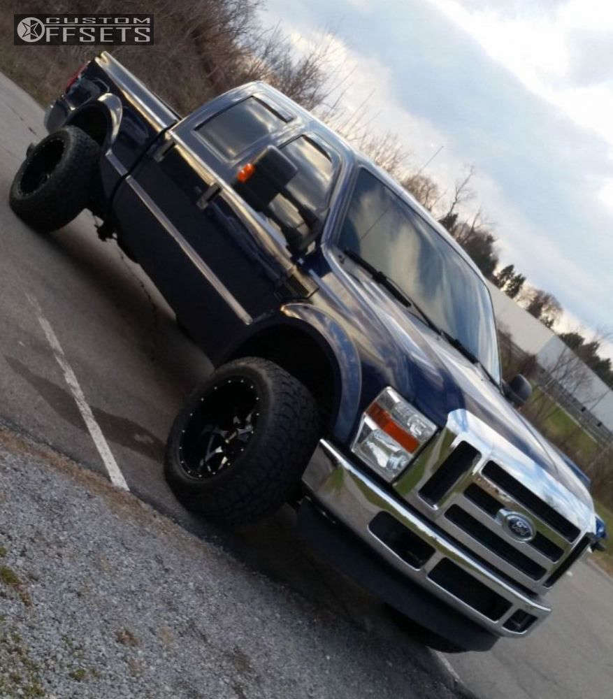 2008 Ford F-250 Super Duty with 20x12 -44 Moto Metal Mo970 and 305 ...