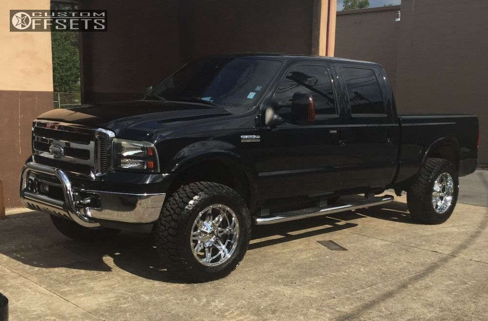 2007 Ford F-250 Super Duty with 20x10 -24 Fuel Hostage and 35/12.5R20 ...