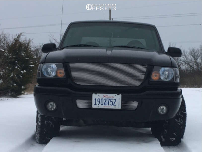 2002 Ford Ranger with 16x8 XD XD301 and 245/75R16 Falken Wildpeak At3w ...