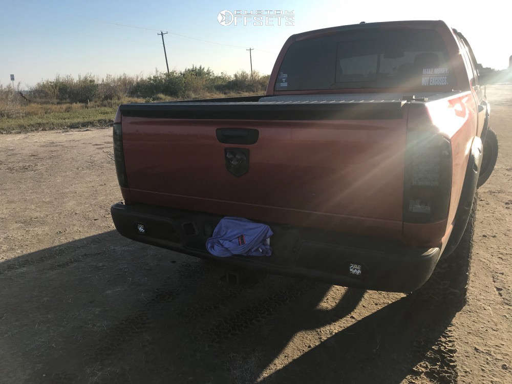 2008 Dodge Ram 1500 with 20x10 -18 Fuel Hardline and 35/12.5R20 Fury ...