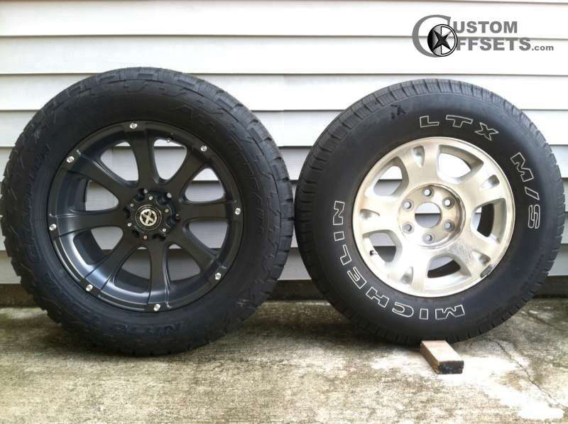 2002 Chevrolet Avalanche with 20x9 American Racing ATX Ledge and 305 ...