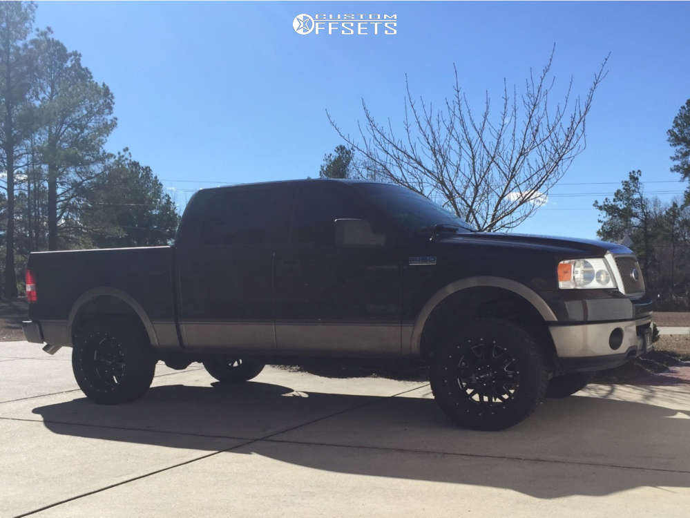 2006 Ford F-150 with 20x10 -25 Ultra Hunter and 275/55R20 Nitto Terra ...