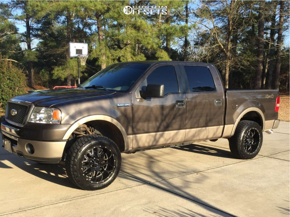 2006 Ford F-150 with 20x10 -25 Ultra Hunter and 275/55R20 Nitto Terra ...