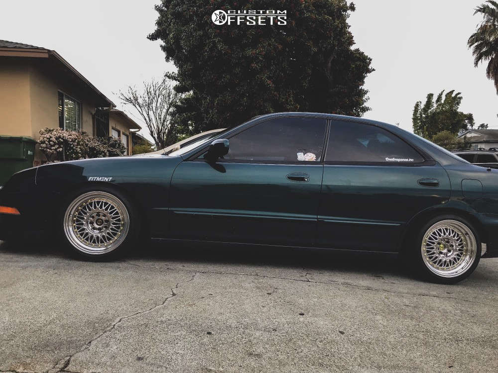 1997 Acura Integra with 16x8 20 JNC Jnc004 and 205/40R16 Federal All ...