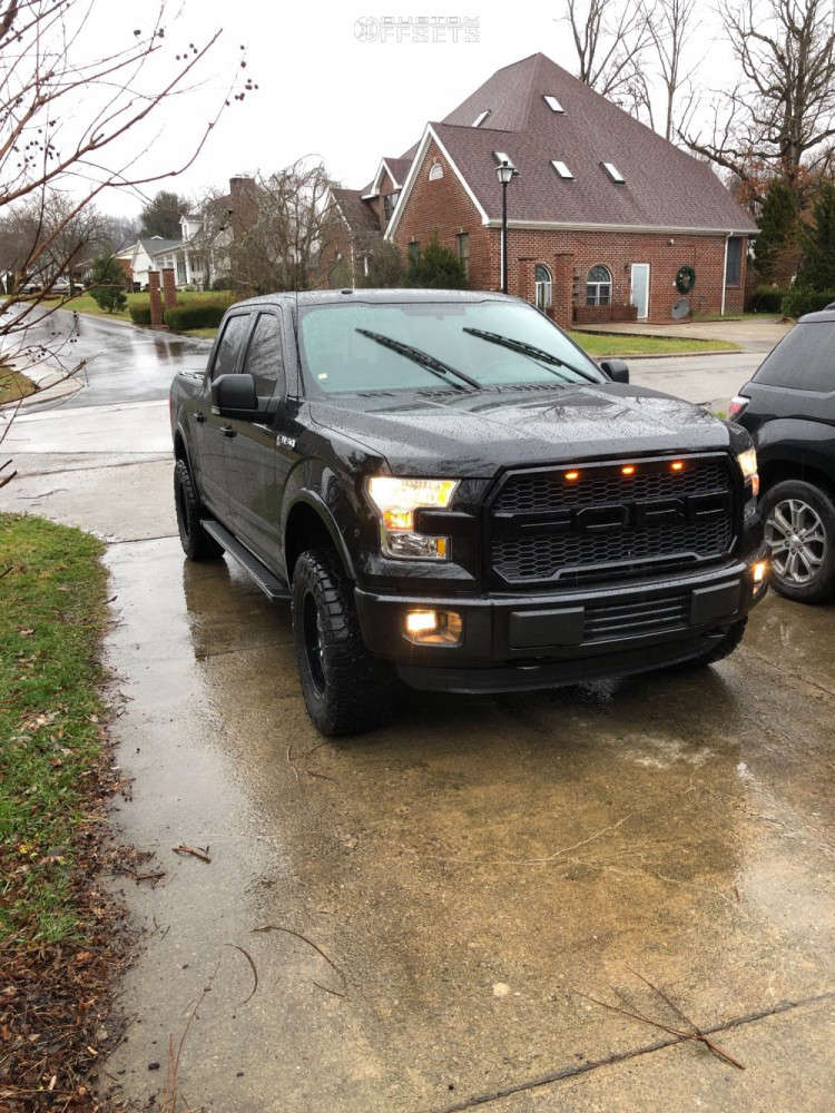2016 Ford F-150 with 18x9 0 BMF Novakane and 33/12.5R18 Nitto Ridge ...
