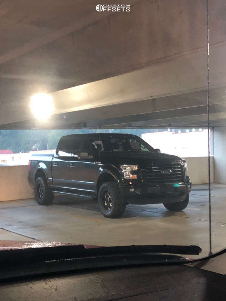 2016 Ford F-150 with 18x9 0 BMF Novakane and 33/12.5R18 Nitto Ridge ...